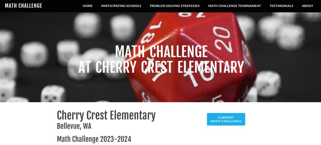 Math Challenge – CHERRY CREST ELEMENTARY PTSA