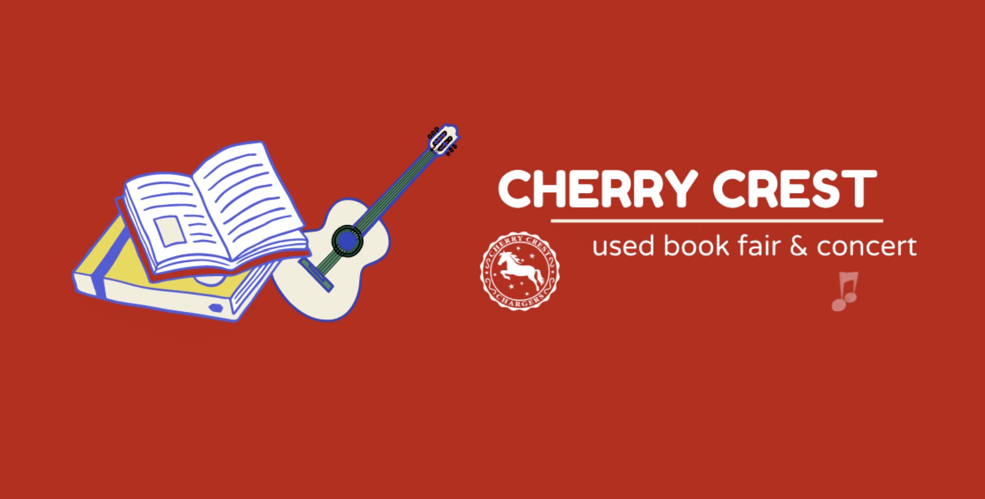 Annual Used Book Fair & Benefit Concert – CHERRY CREST ELEMENTARY PTSA