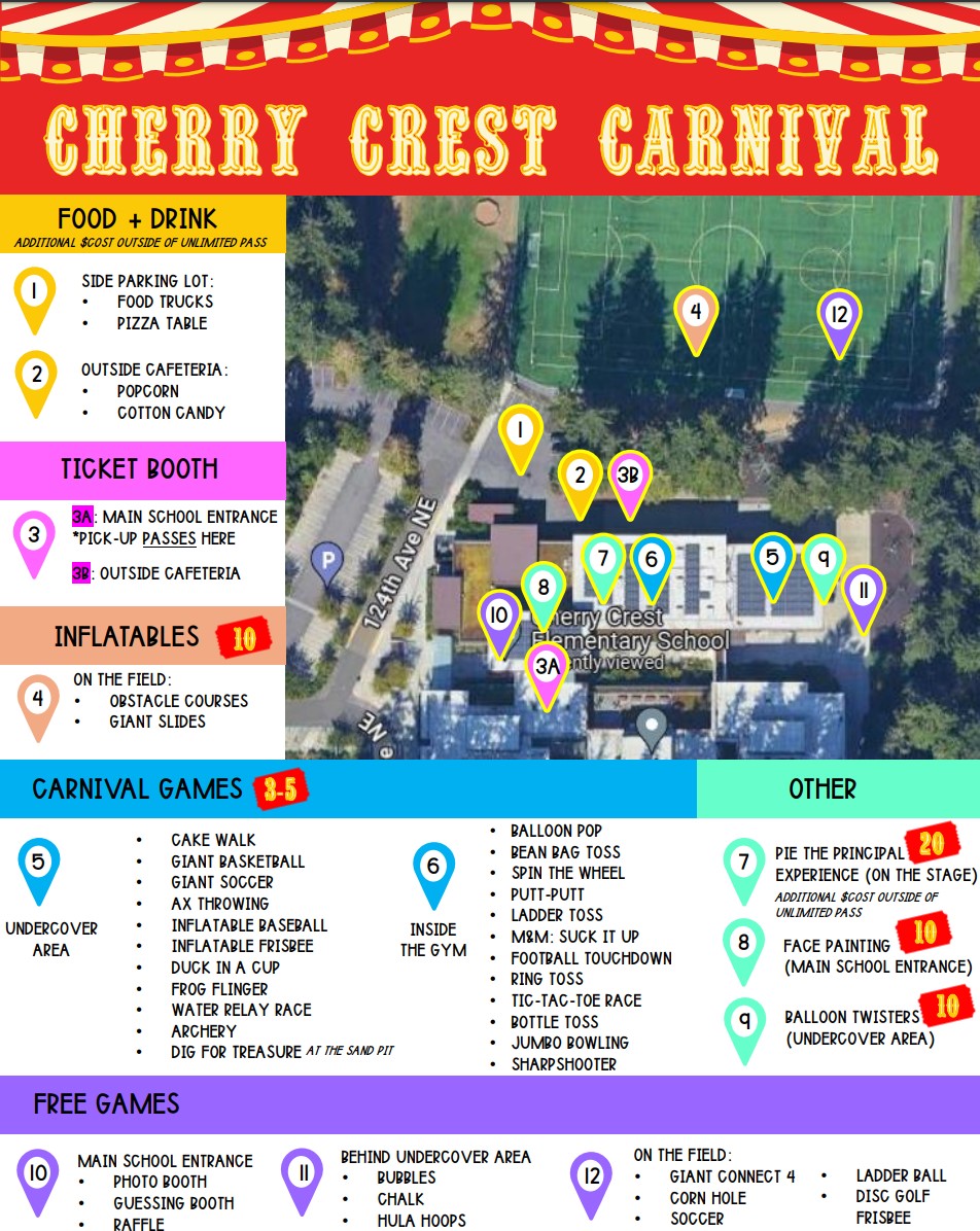Carnival Map – CHERRY CREST ELEMENTARY PTSA